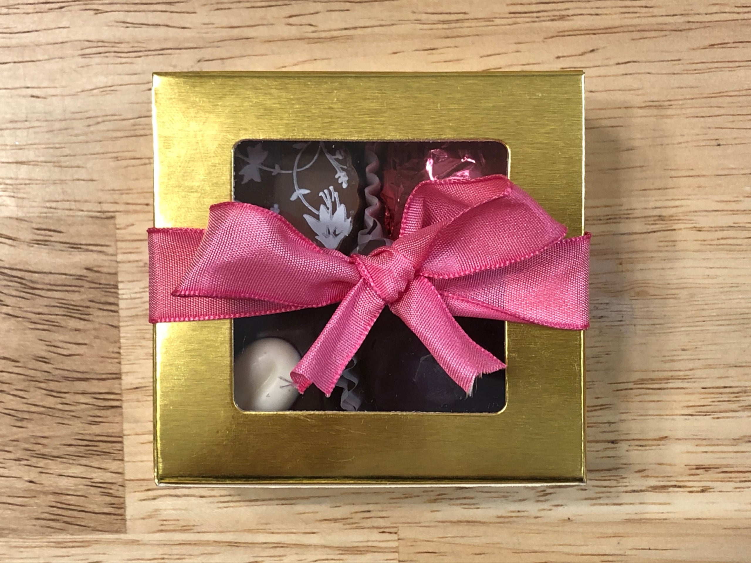 4 Piece Box | Fine Belgian Chocolates